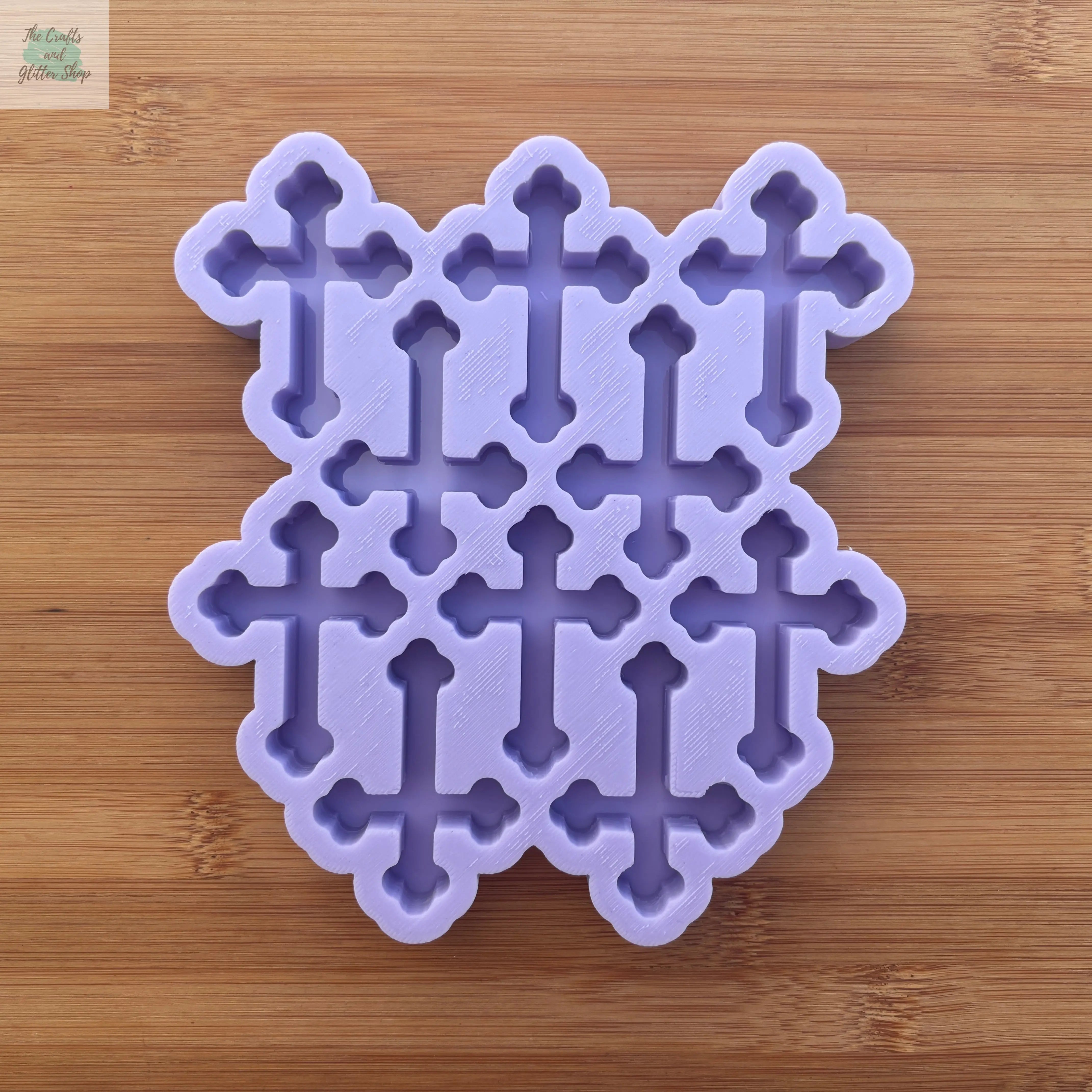2 inch Cross Silicone Mold | Food Safe Mold for Crafts & Baking – The ...