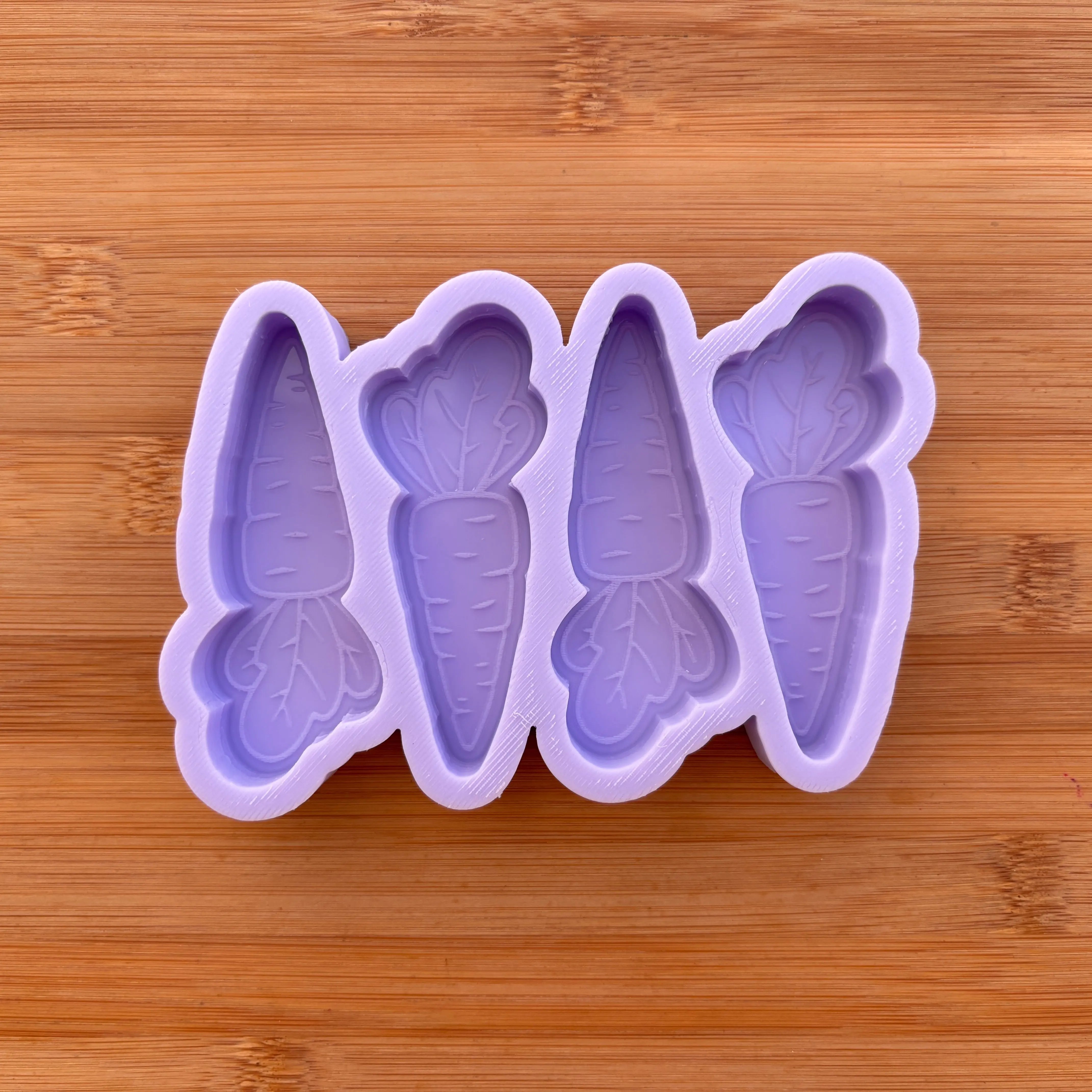 3 inch Carrot Silicone Mold | Food Safe Mold for Crafts & Baking – The ...