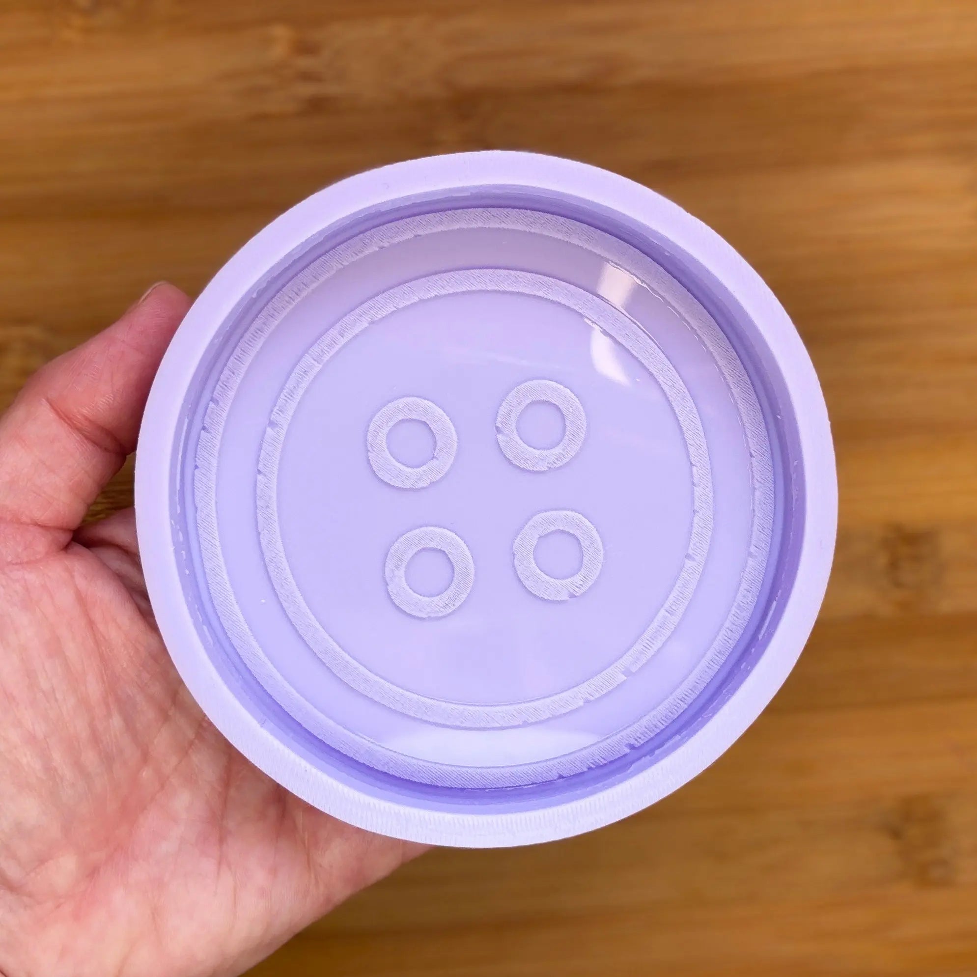 4 inch Button Silicone Mold | Food Safe Mold for Crafts & Baking – The ...