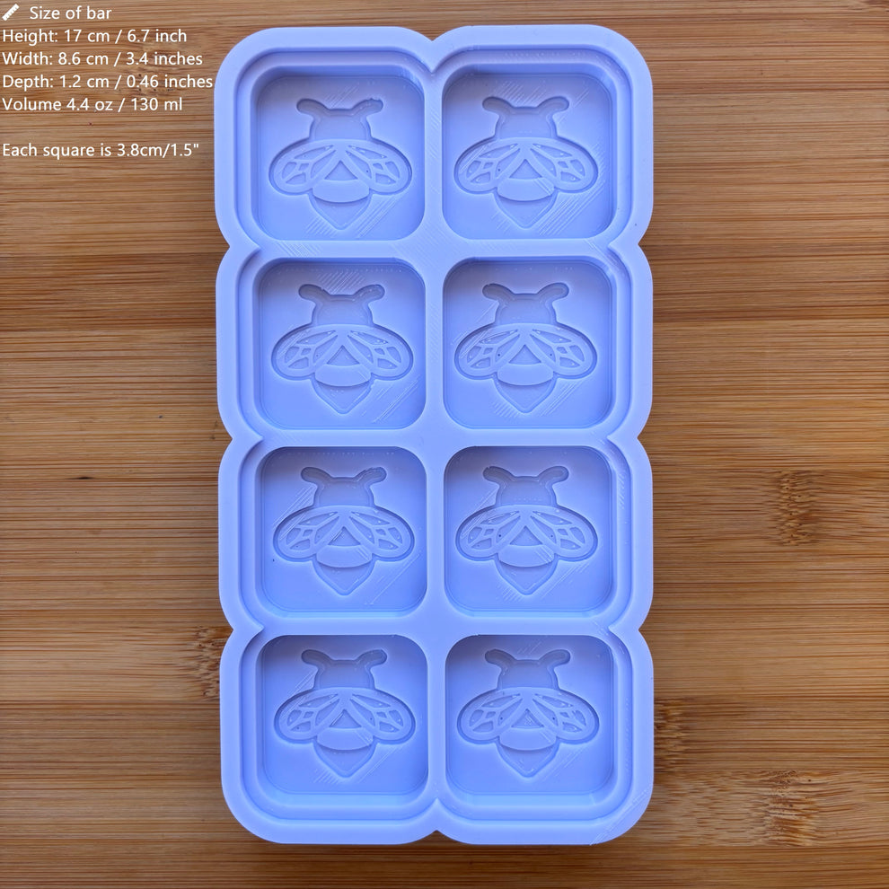Bee Snap Bar Silicone Mold | Food Safe Mold for Crafts & Baking – The ...