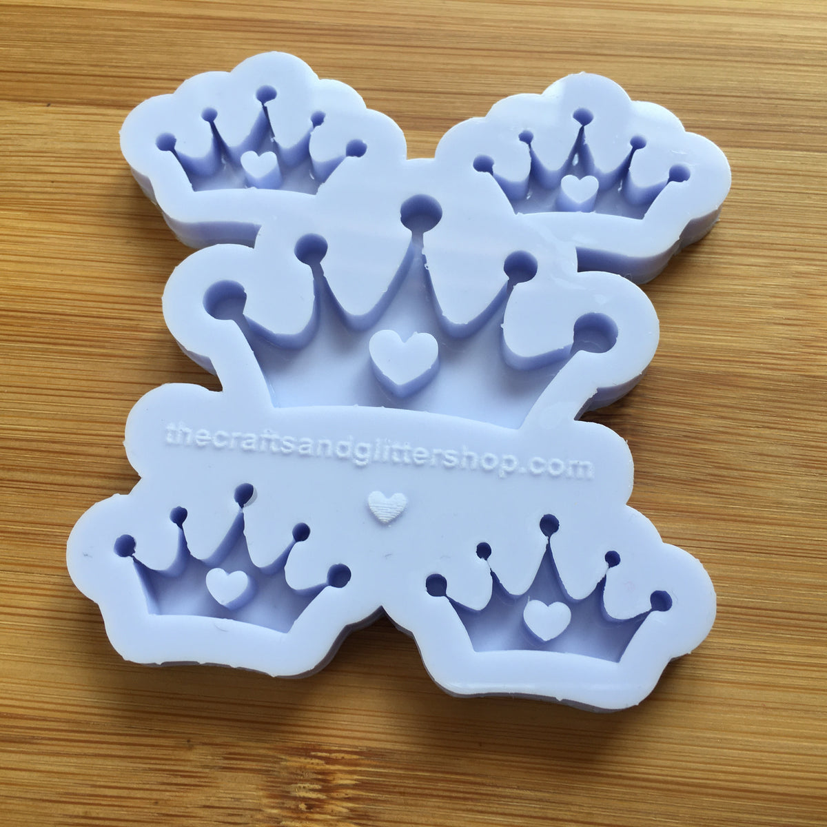 Crown Silicone Mold / Heart Tiara – The Crafts and Glitter Shop