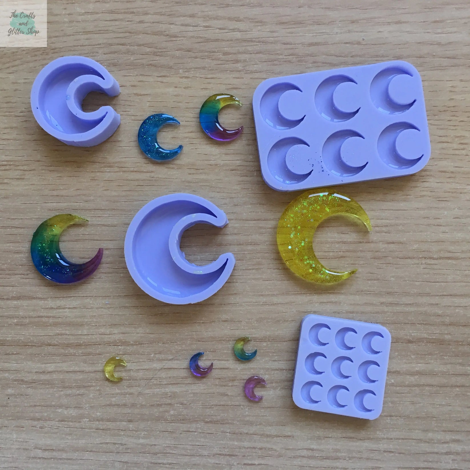 Crescent Moon Silicone Mold | Food Safe Mold for Crafts & Baking – The ...
