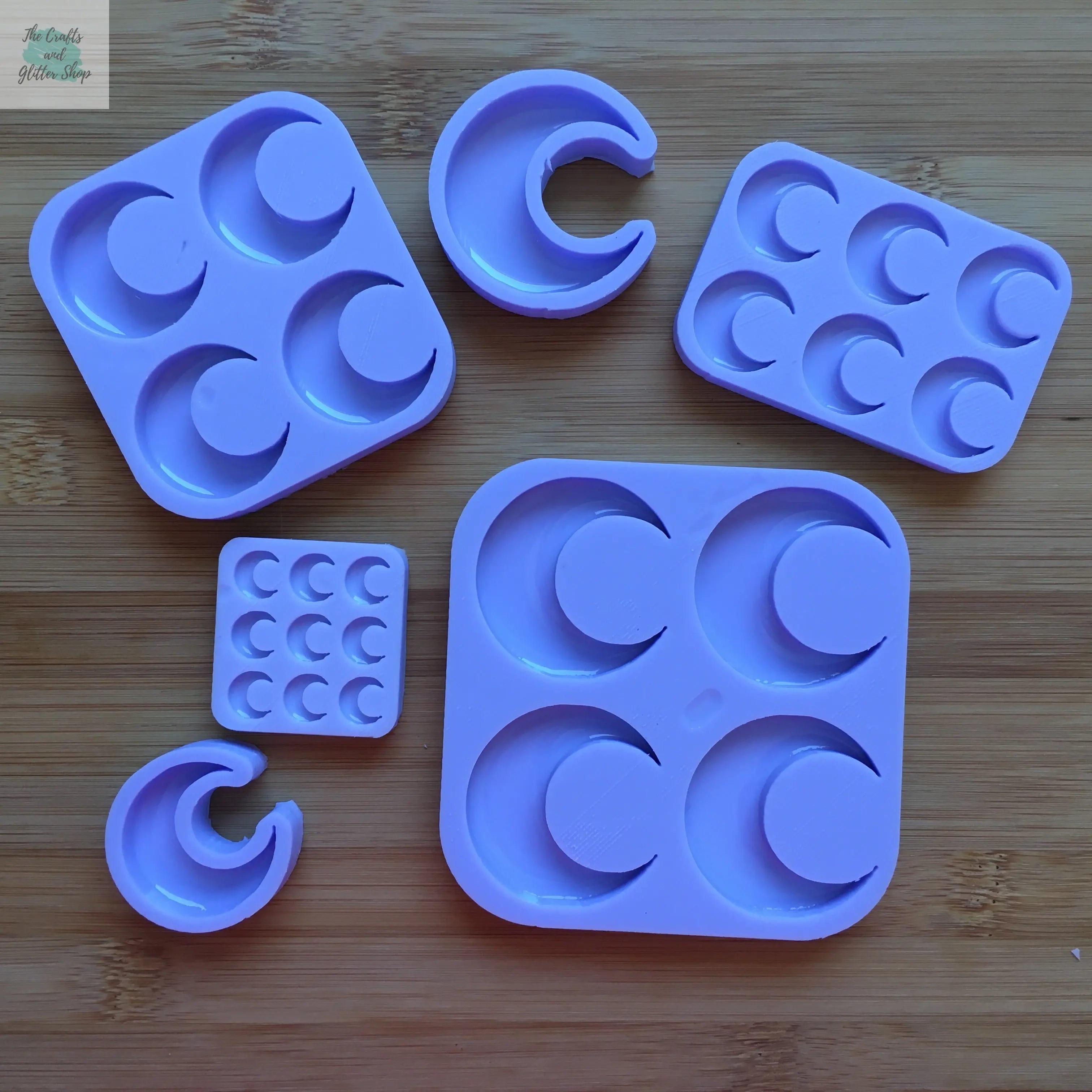 Crescent Moon Silicone Mold | Food Safe Mold for Crafts & Baking – The ...